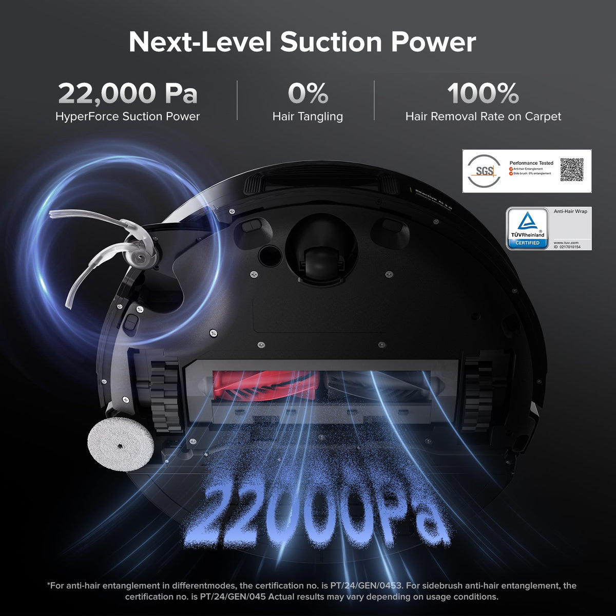 Roborock Saros 10 Robot Vacuum with Dual Anti-tangle System | Roborock ...