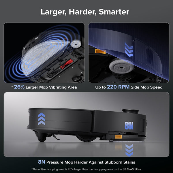 Roborock Saros 10 Robot Vacuum with Dual Anti-tangle System | Roborock ...