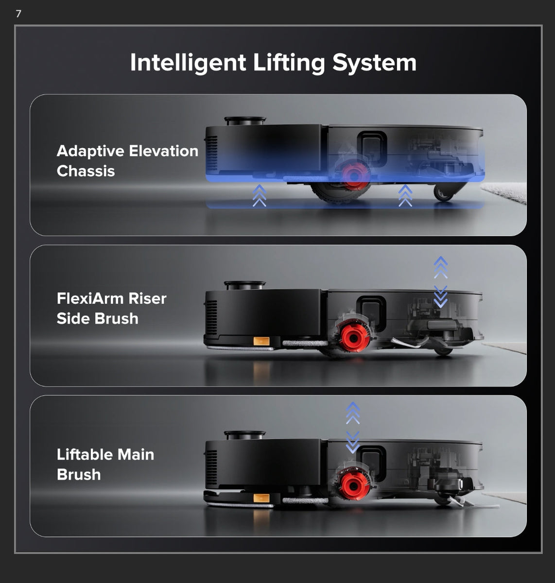 Roborock Saros 10 Robot Vacuum with Dual Anti-tangle System | Roborock ...